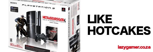 Metal Gear Solid 4 - PS3 80GB Bundle sold out instantly
