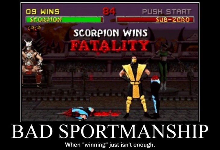 This is good sportsmanship