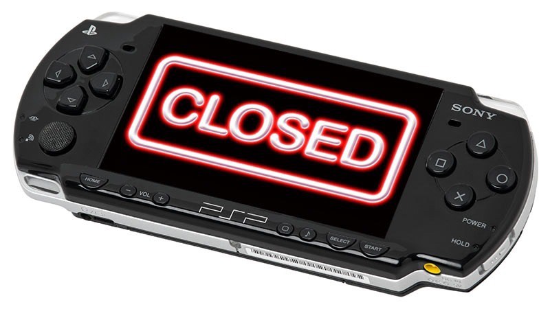 The PSP will soon lose its digital store