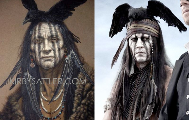 Johnny Depp Tonto Makeup Tutorial | Saubhaya Makeup