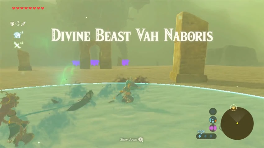 The Legend of Zelda: Breath of the Wild - Divine Beast Vah Naboris ...