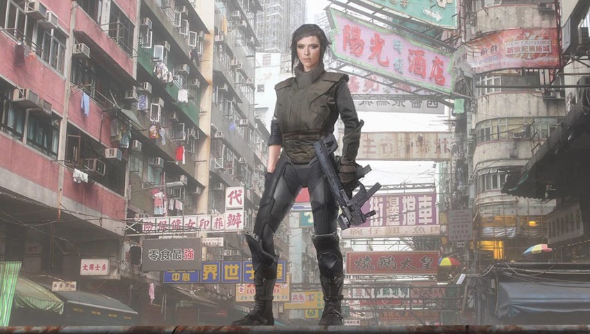 The gorgeous concept art of Ghost In The Shell