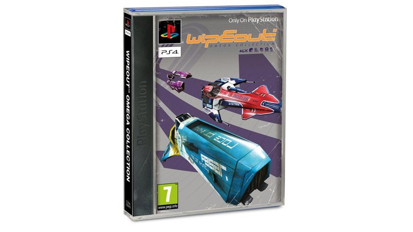 Wipeout Omega Collection’s PS4 cover is pure PSX nostalgia