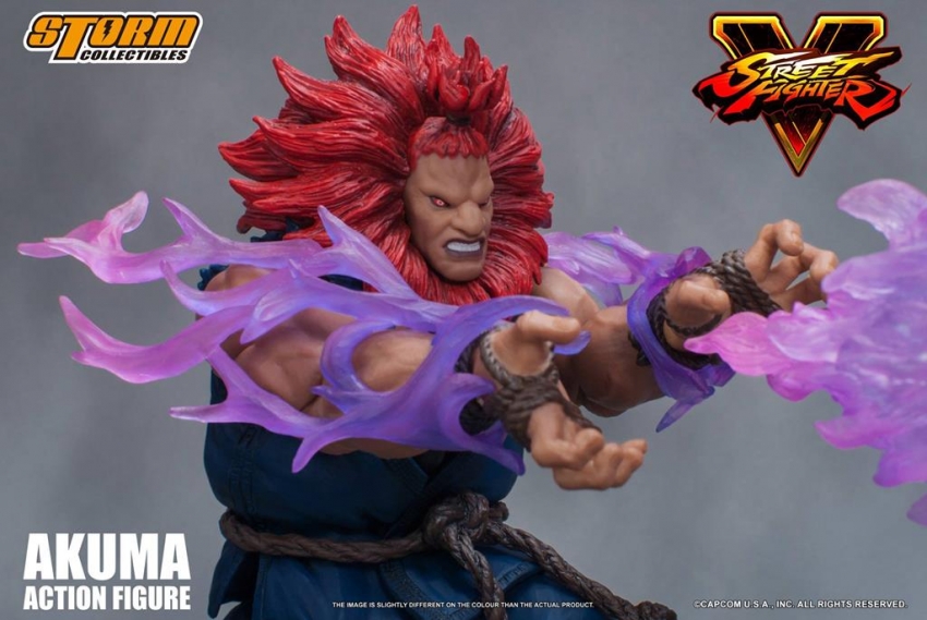 Feel the furry fury of Akuma with this new figure from Storm Collectibles