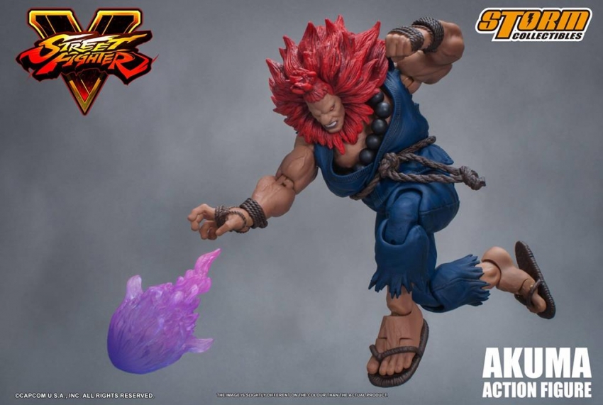 Feel the furry fury of Akuma with this new figure from Storm Collectibles