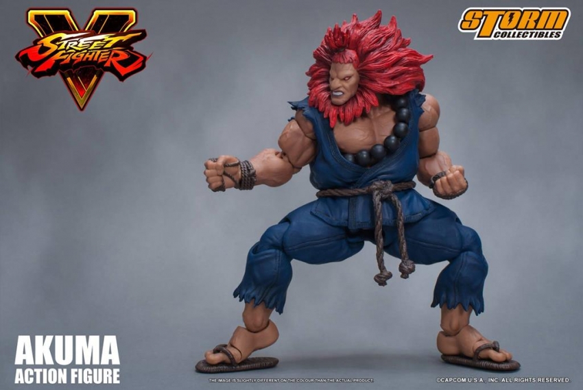 Feel the furry fury of Akuma with this new figure from Storm Collectibles