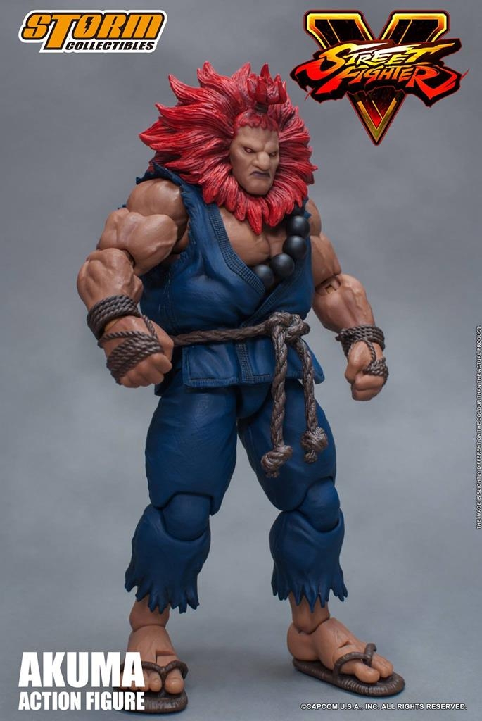 Feel the furry fury of Akuma with this new figure from Storm Collectibles