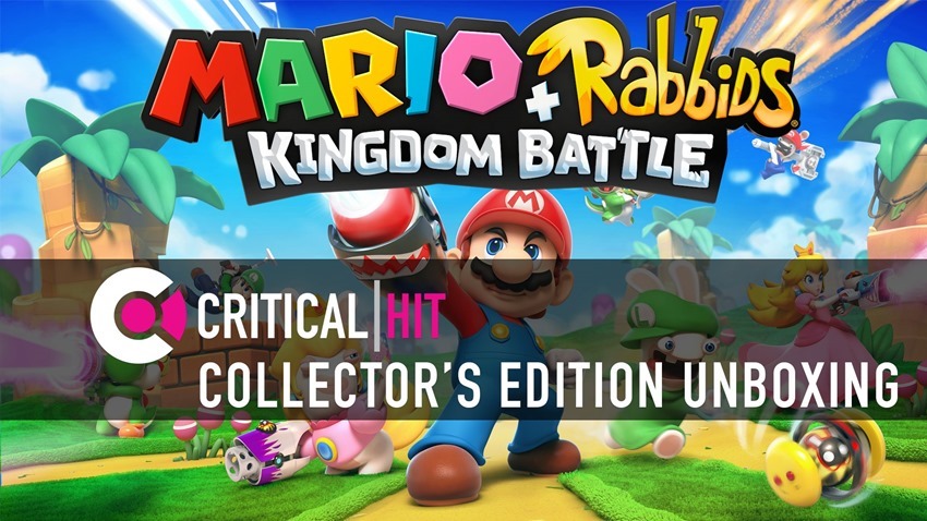 Mario + Rabbids Kingdom Battle Collector’s Edition unboxing and competition