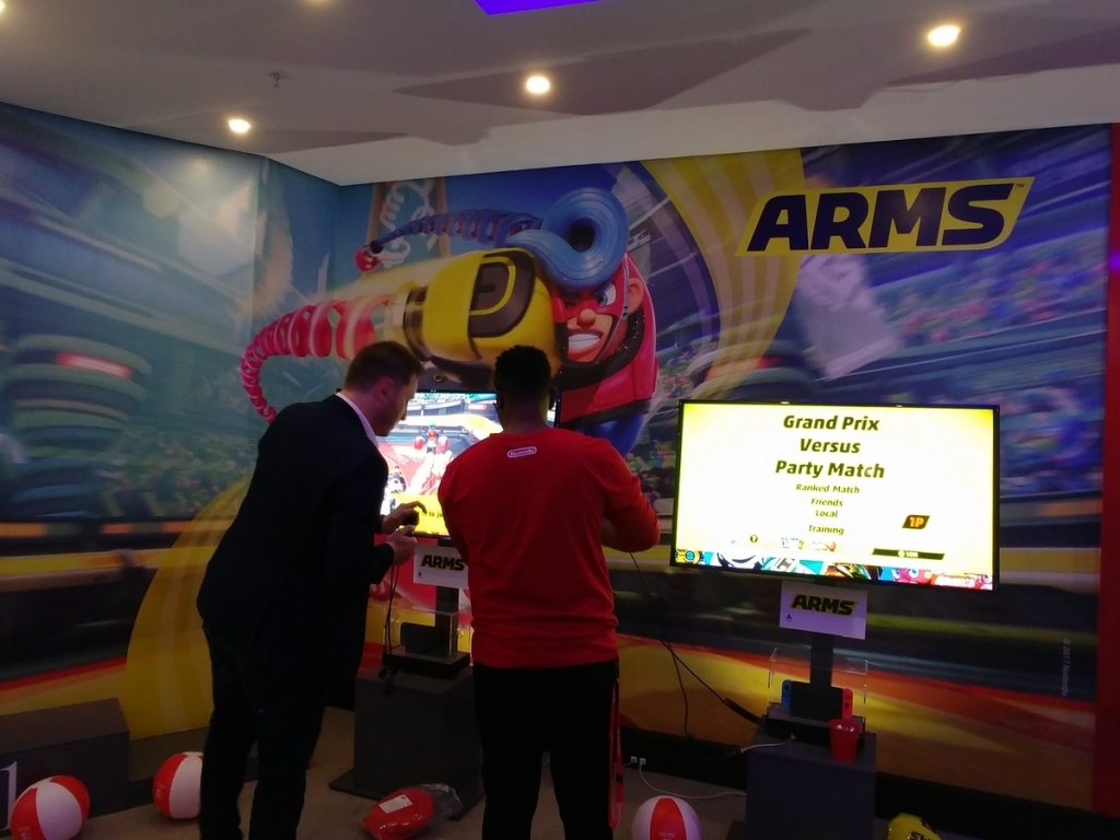 Go hands-on with the Nintendo Switch at the new pop-up store in Sandton ...