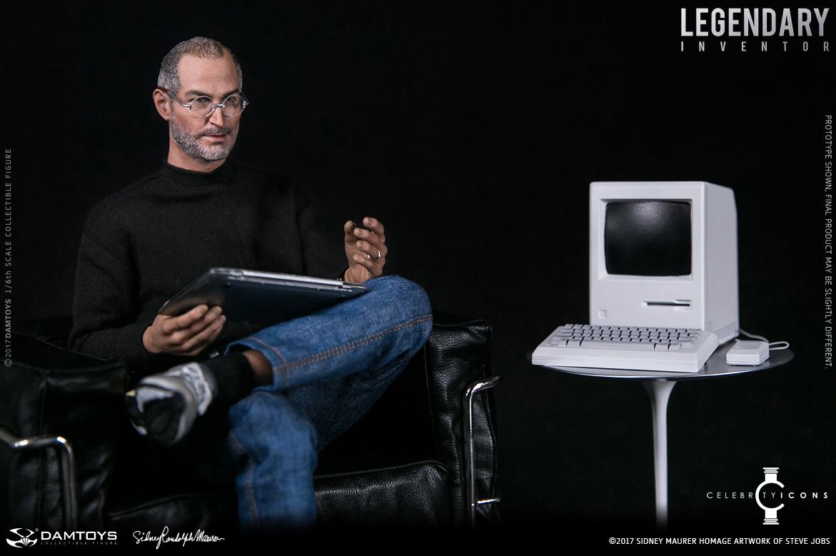 Steve Jobs lives again as a creepily-detailed sixth scale action figure