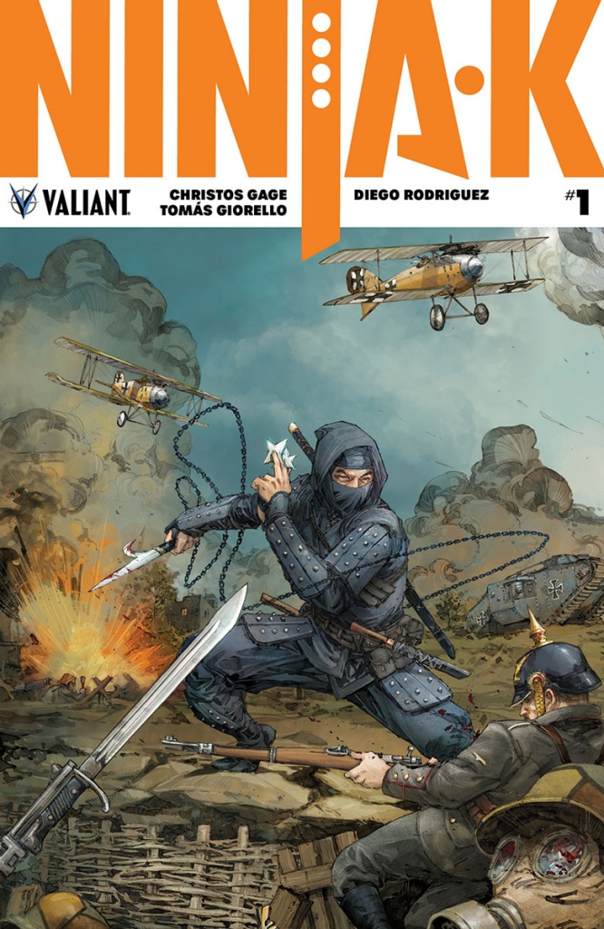 All ninjas must die in the explosive new spy thriller of Ninja-K #1