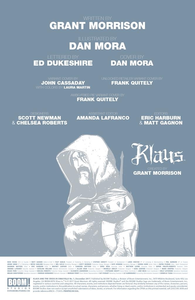 Tis the season to slay in Klaus And The Crisis In Xmasville