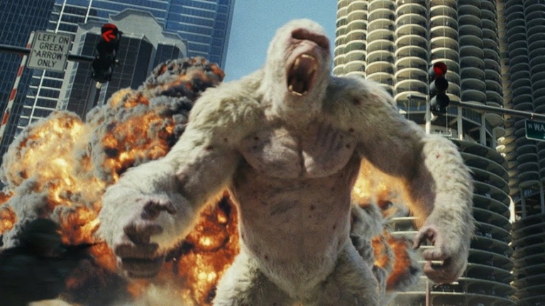 A flying wolf?! Rampage gets even more ridiculous with new trailer