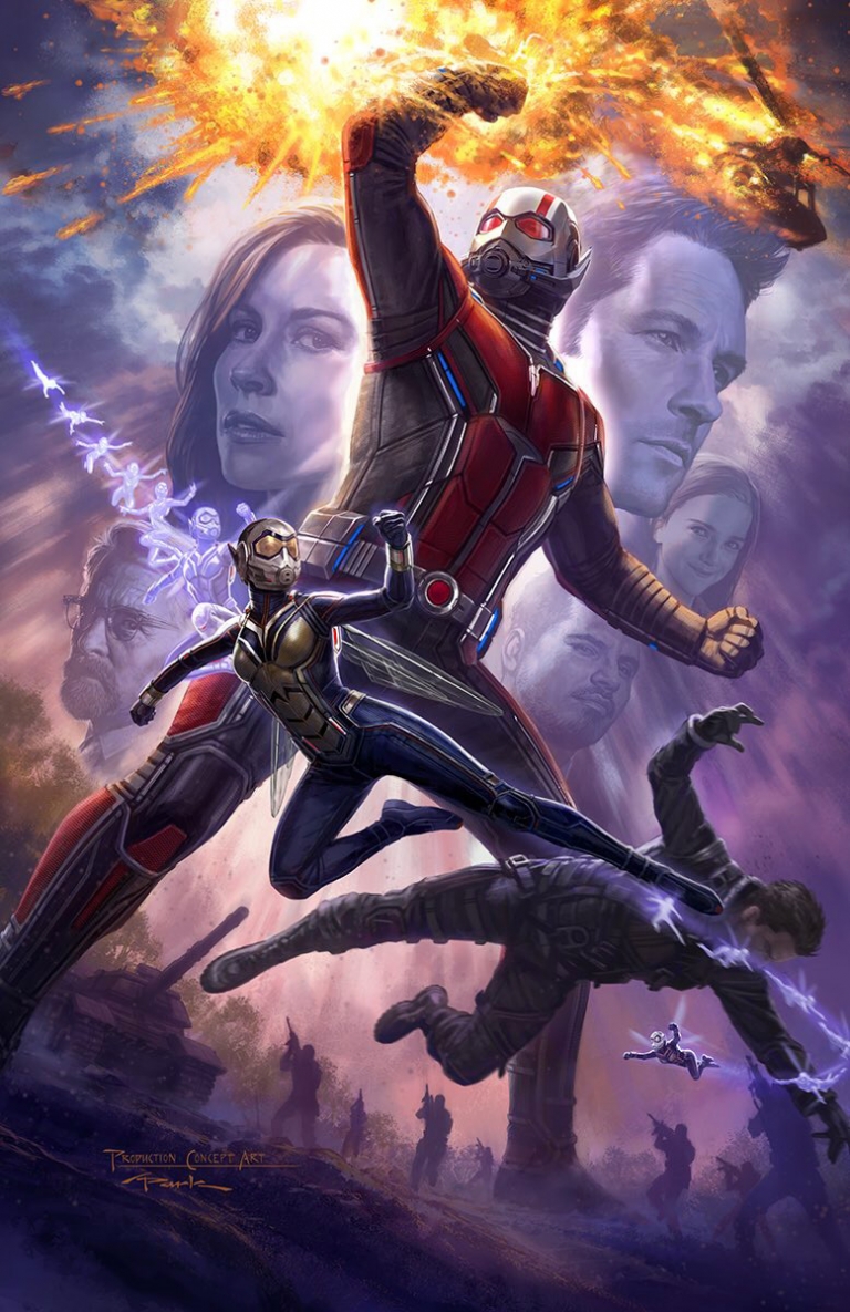 Watch the exciting first trailer for Marvel's Ant-Man and the Wasp!