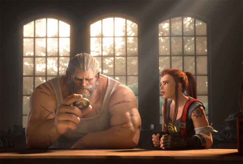 UPDATED: New Overwatch hero teases point at Torbjörn's daughter Brigitte