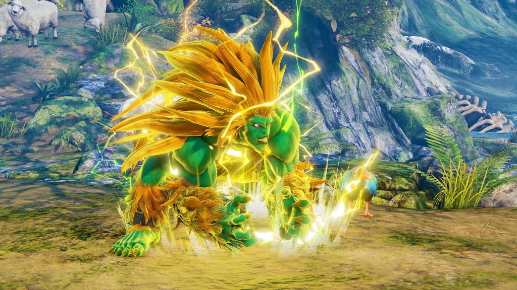 Get ready to do the Electric Boogaloo with Blanka in Street Fighter V