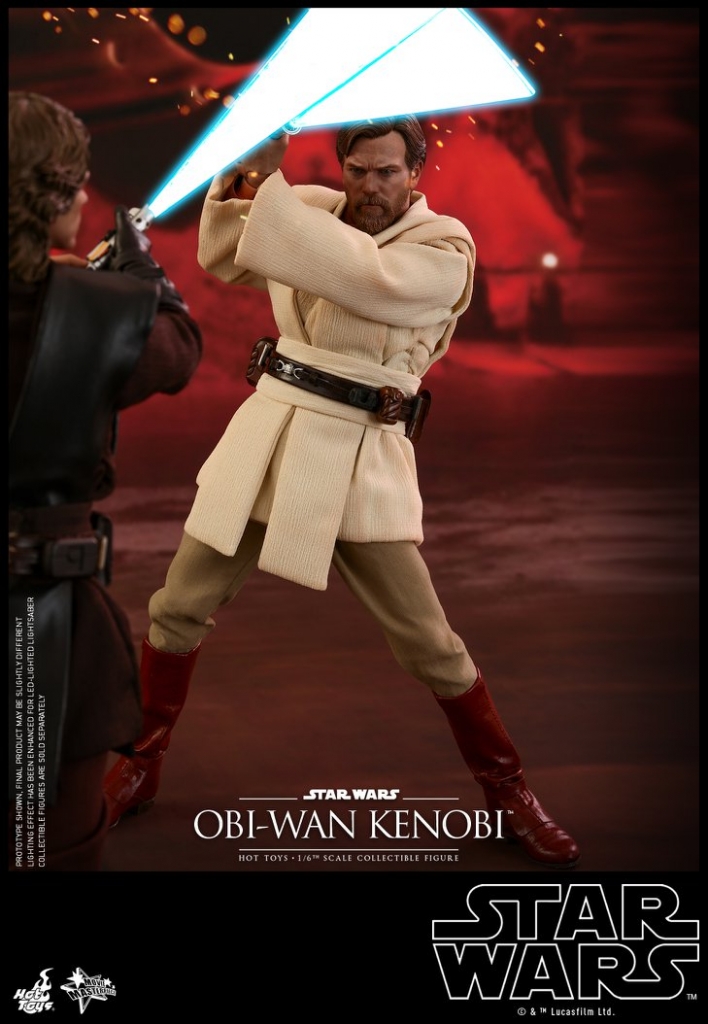 Hot Toys Obi-Wan Kenobi totally has the high ground