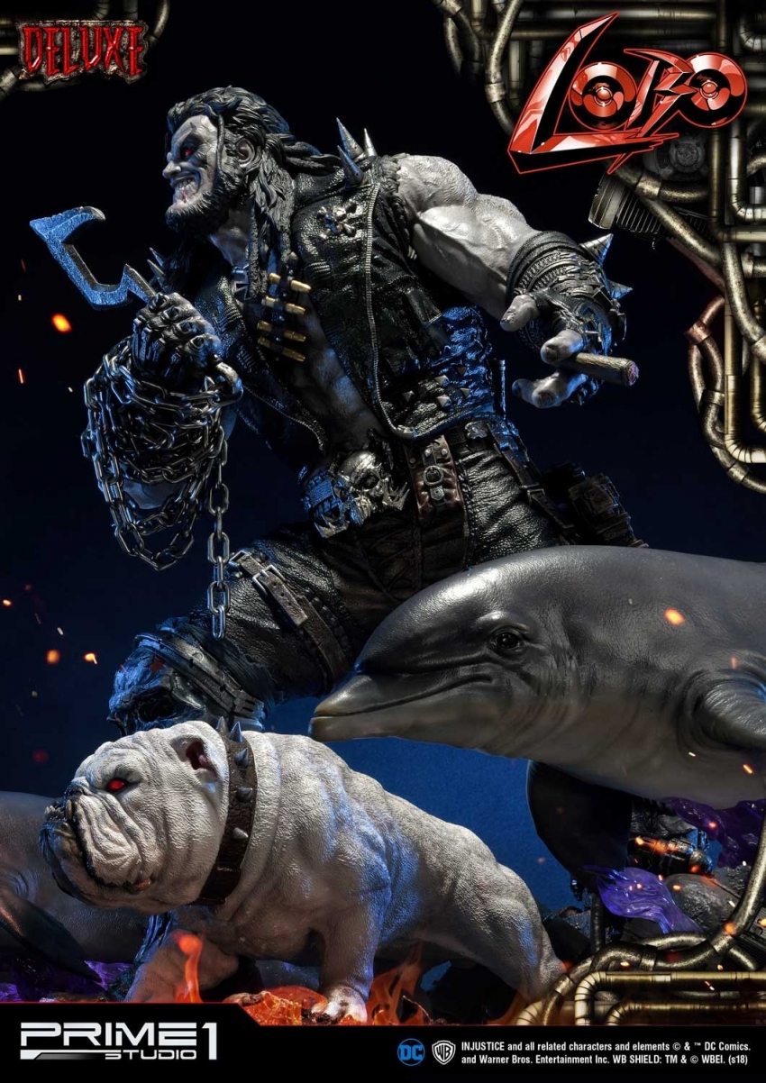 This $1900 Lobo statue even includes space dolphins