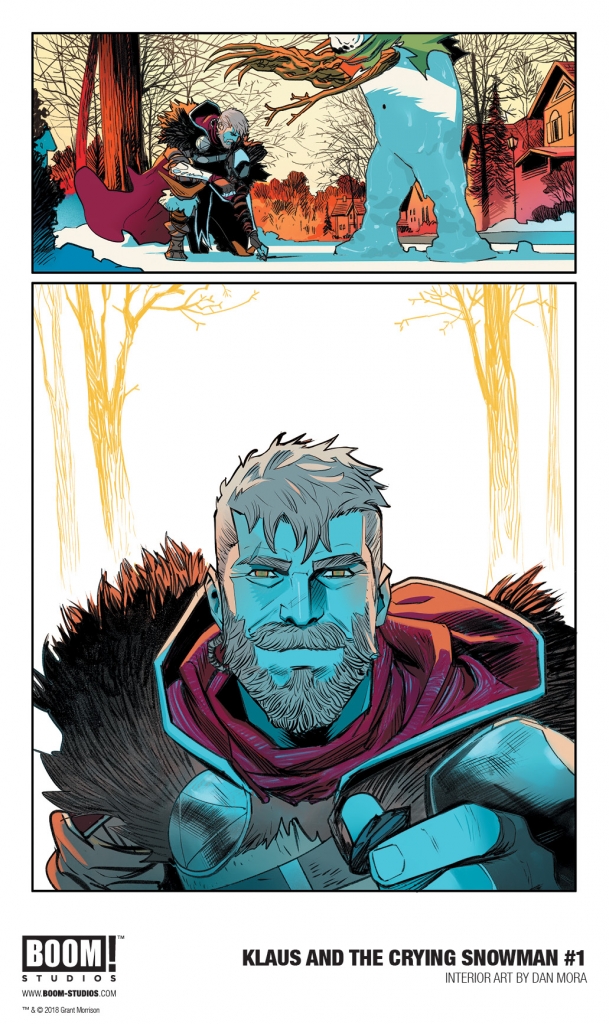 Grant Morrison and Dan Mora’s bonkers Christmas hero is back to slay ...