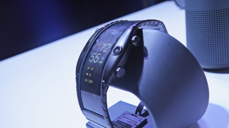 Forget the smartwatch, wear a bendable phone instead