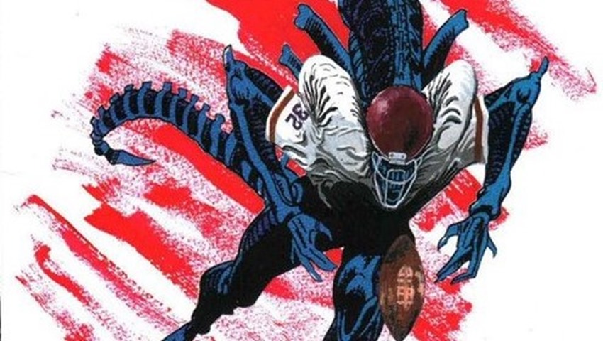 An Aliens vs. Predator Football video game was almost made back in the ...