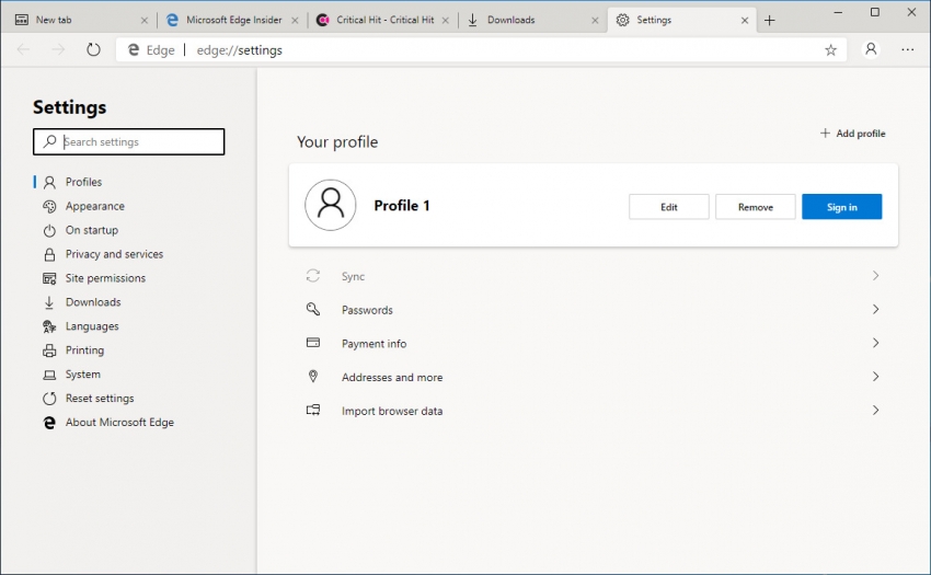 The new Microsoft Edge browser can now be previewed thanks to leaks