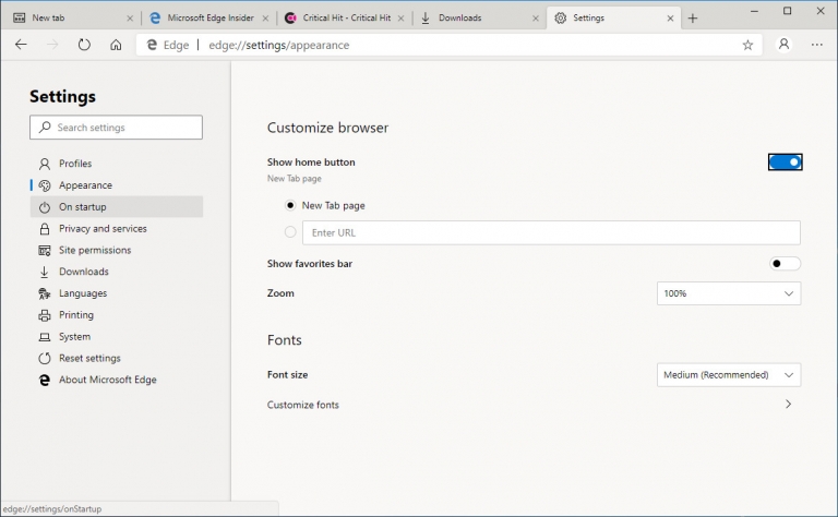 The new Microsoft Edge browser can now be previewed thanks to leaks
