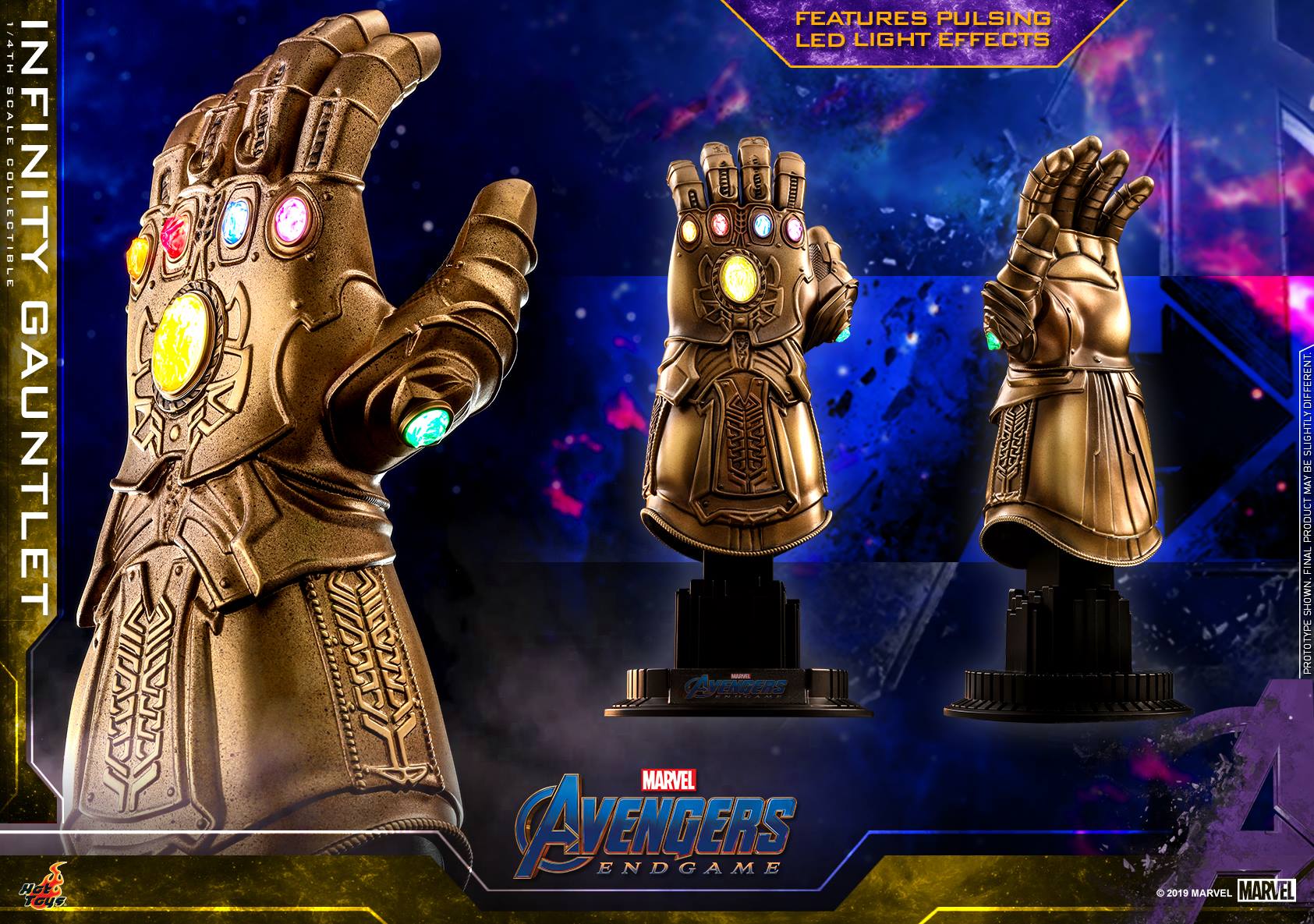 Wield a quarter of the power of the universe with the new Hot Toys 1/4 ...