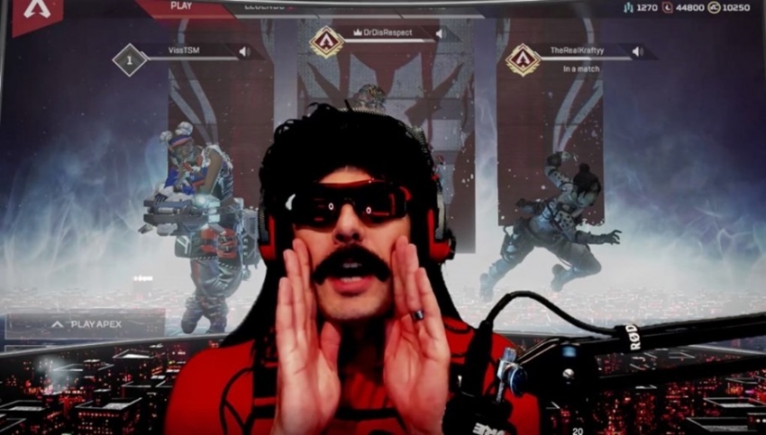 Twitch has banned controversial streamer Dr Disrespect