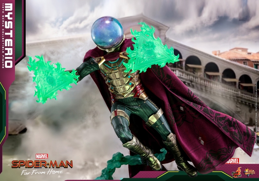 Hot Toys Mysterio is ready to bamboozle you with sixth scale illusions