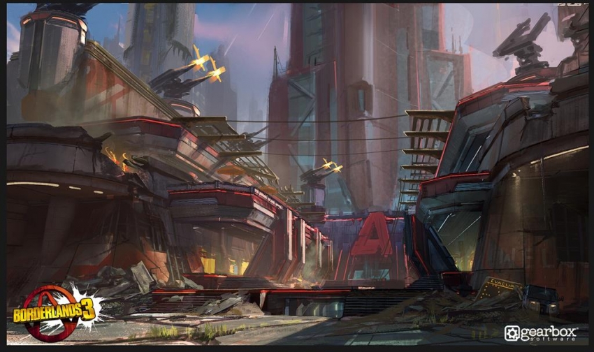 The art of Borderlands 3