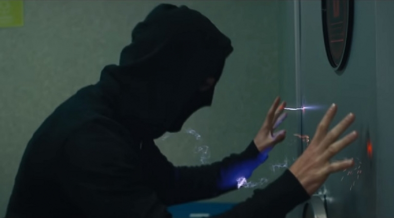 It's drone cops vs. superpowered robbers in the sci-fi action movie Code 8