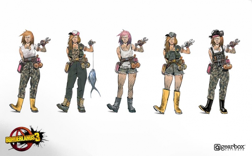 The art of Borderlands 3