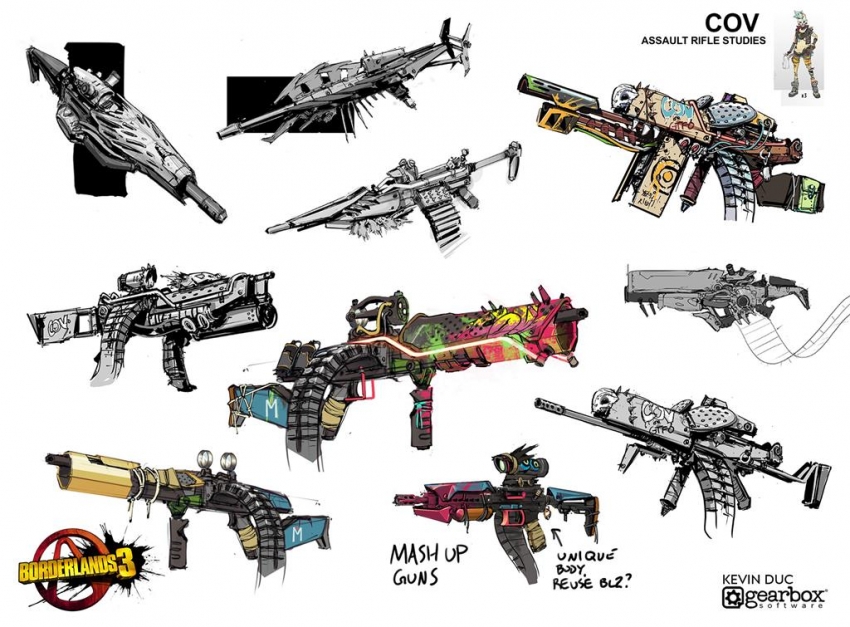 The art of Borderlands 3