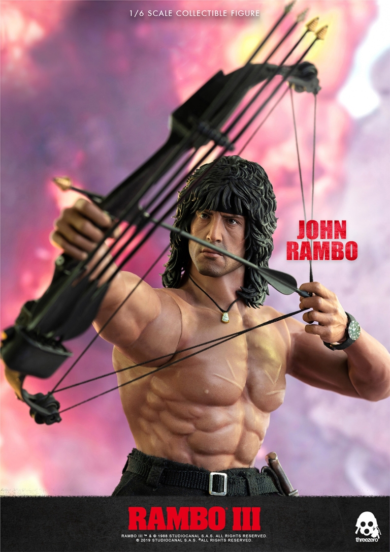 Nothing is over! Rambo lives again as a sixth-scale action figure from ...