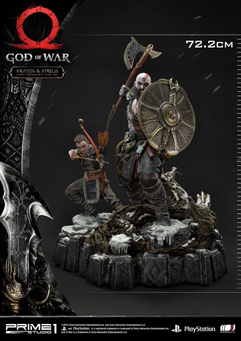 Boy, look at this $1200 God of War statue!
