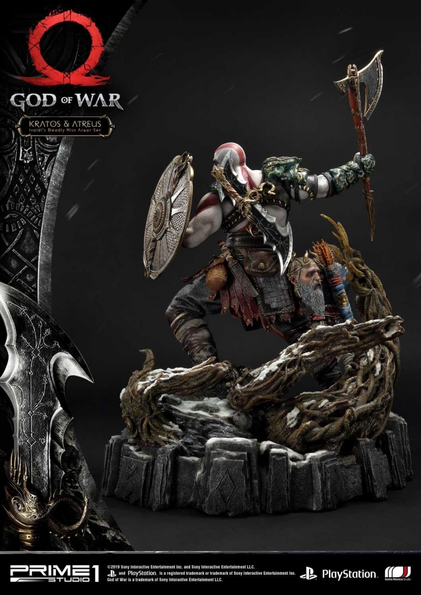 Boy, look at this $1200 God of War statue!