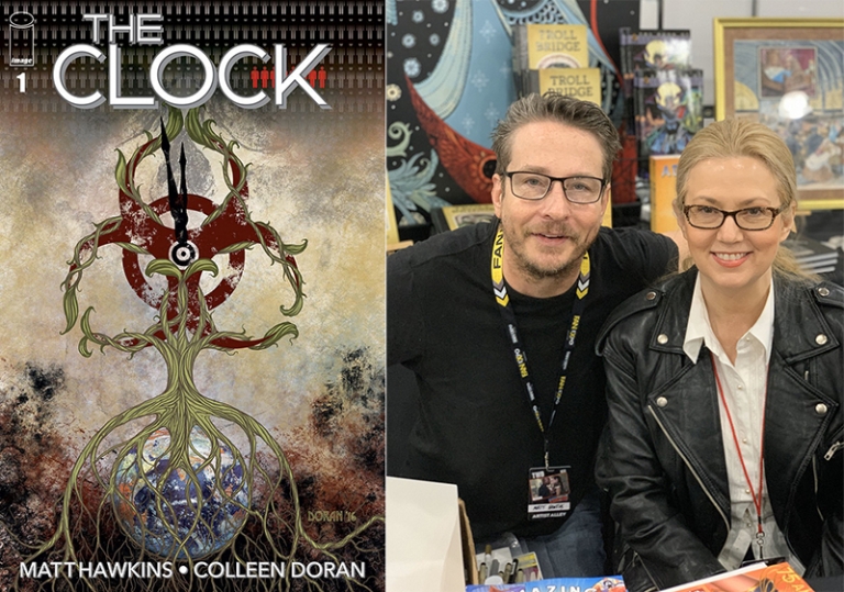 The Clock – Time to worry about weaponised cancer in this intriguing comic