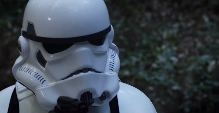A stormtrooper is on the run in this remarkable fan-made Star Wars ...