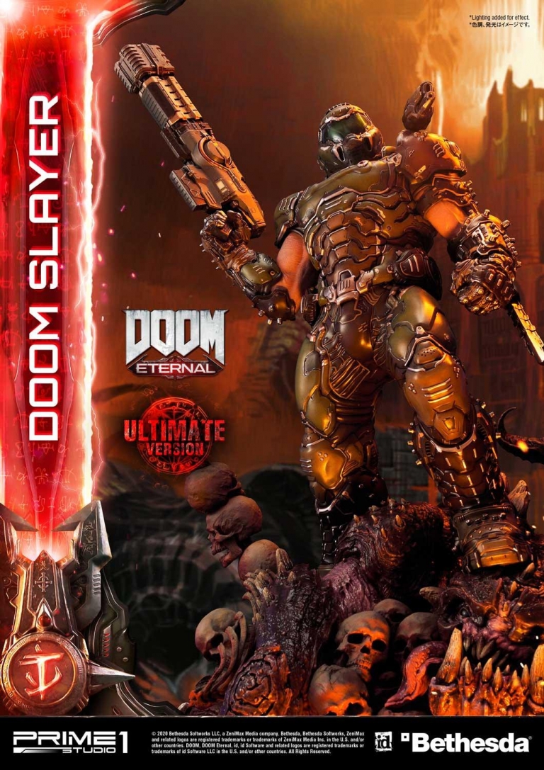 This $2400 DOOM Eternal Doom Slayer statue from Prime 1 is ready to rip ...