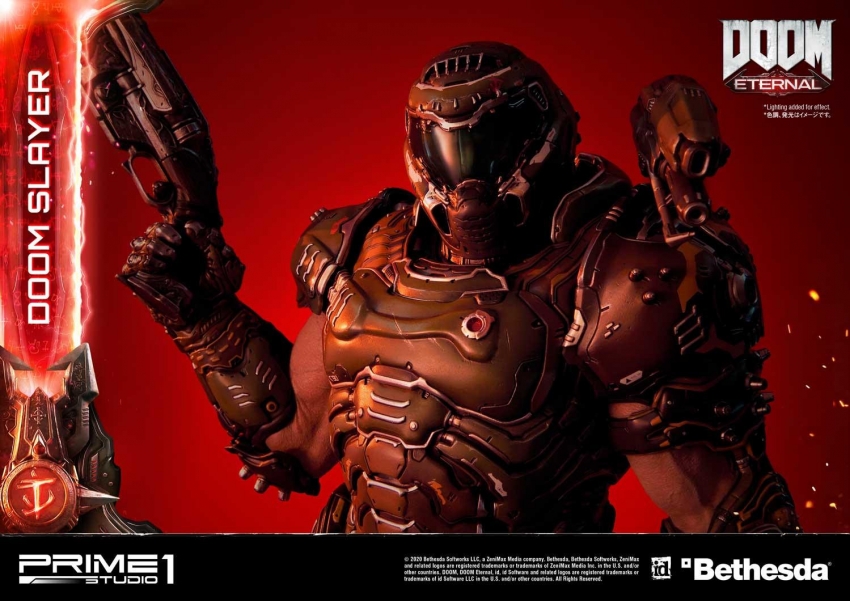 This $2400 DOOM Eternal Doom Slayer statue from Prime 1 is ready to rip ...