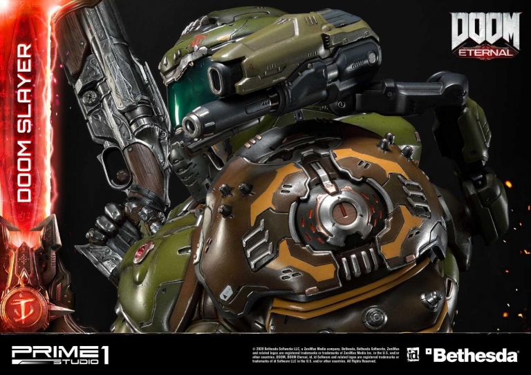 This $2400 DOOM Eternal Doom Slayer statue from Prime 1 is ready to rip ...