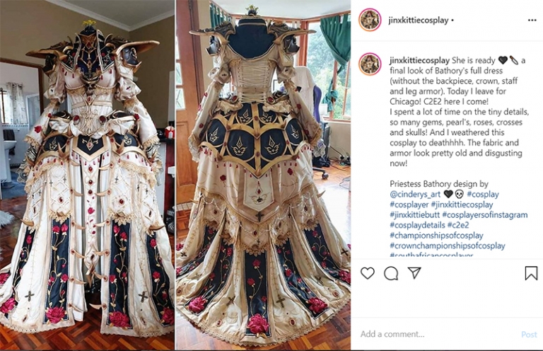 South African JinxKittie is the global Crown Champion of Cosplay