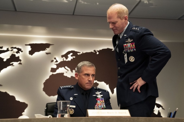 First look at Netflix's Space Force comedy series from the creators of ...
