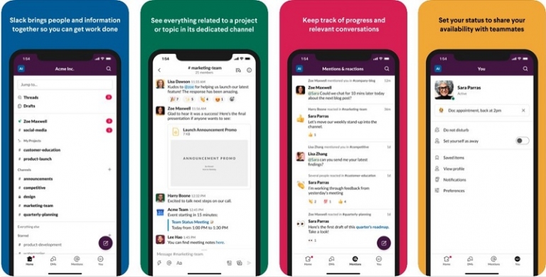 Slack launches new redesigned iOS and Android apps