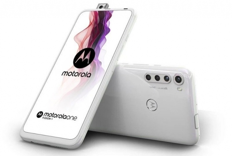 Motorola announces a new pop-up camera phone, the One Fusion Plus