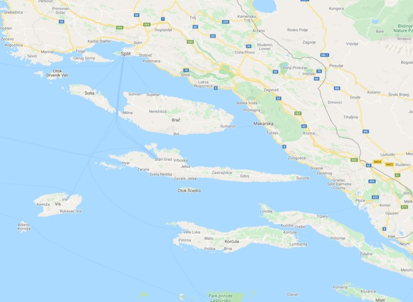 Redesigned Google Maps to showcase more natural detail