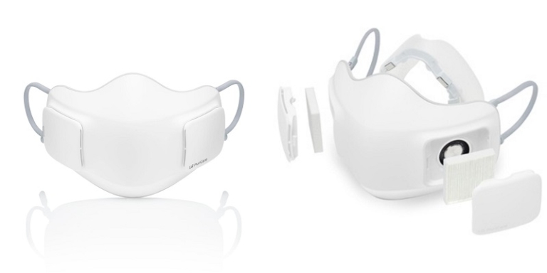 LG has made a mask that allows you to breath in purified air