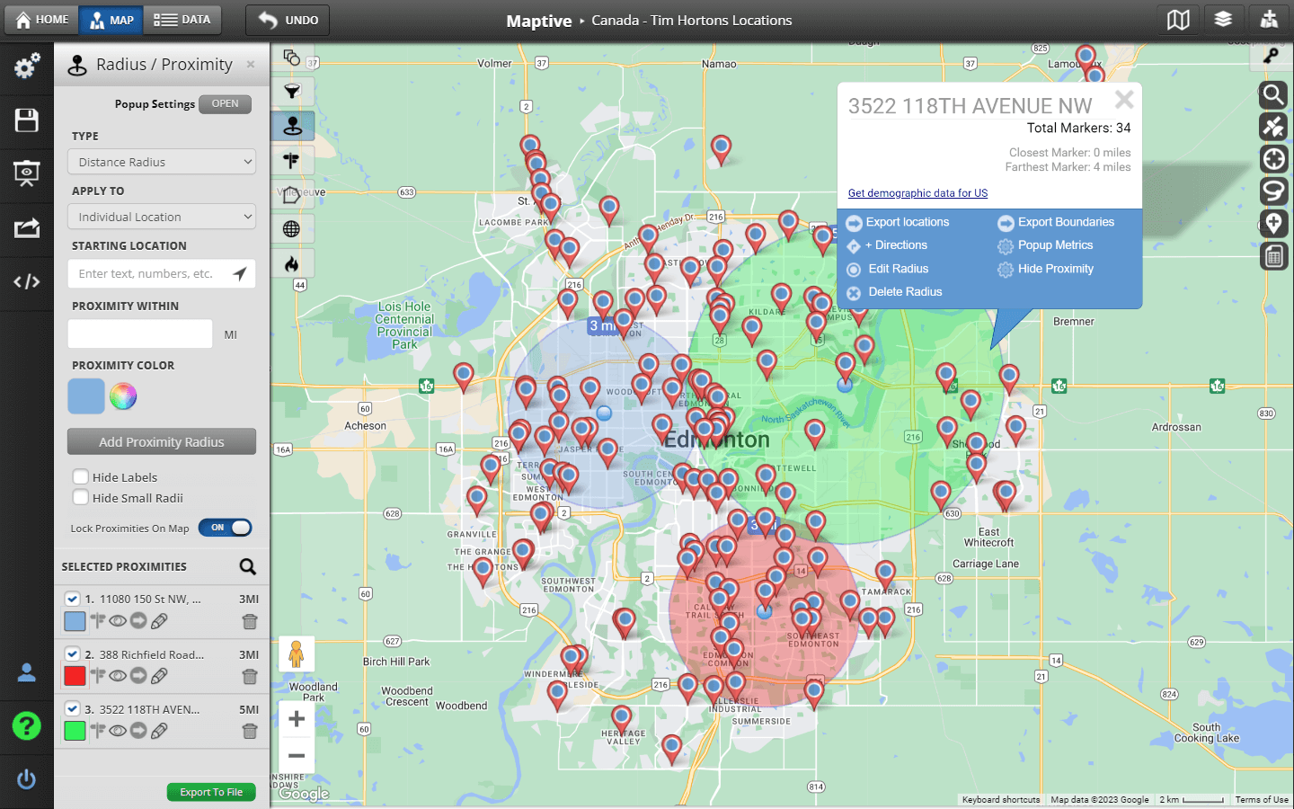 How Do I Find A Business Within A Radius?