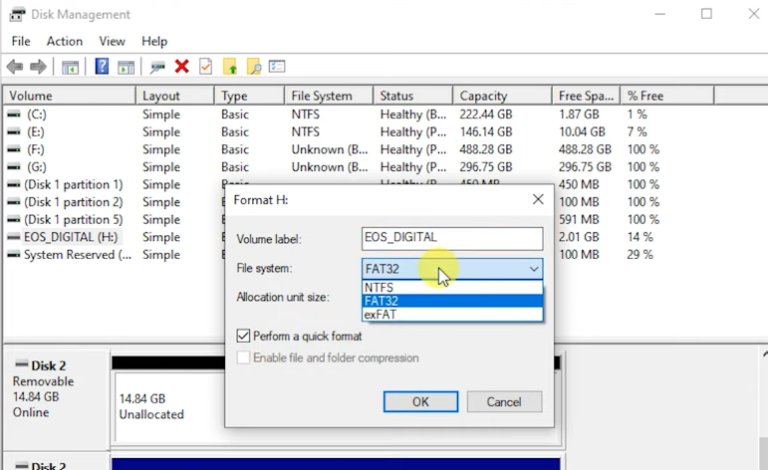 How to Format Any SD Card to FAT32 (Win & Mac)